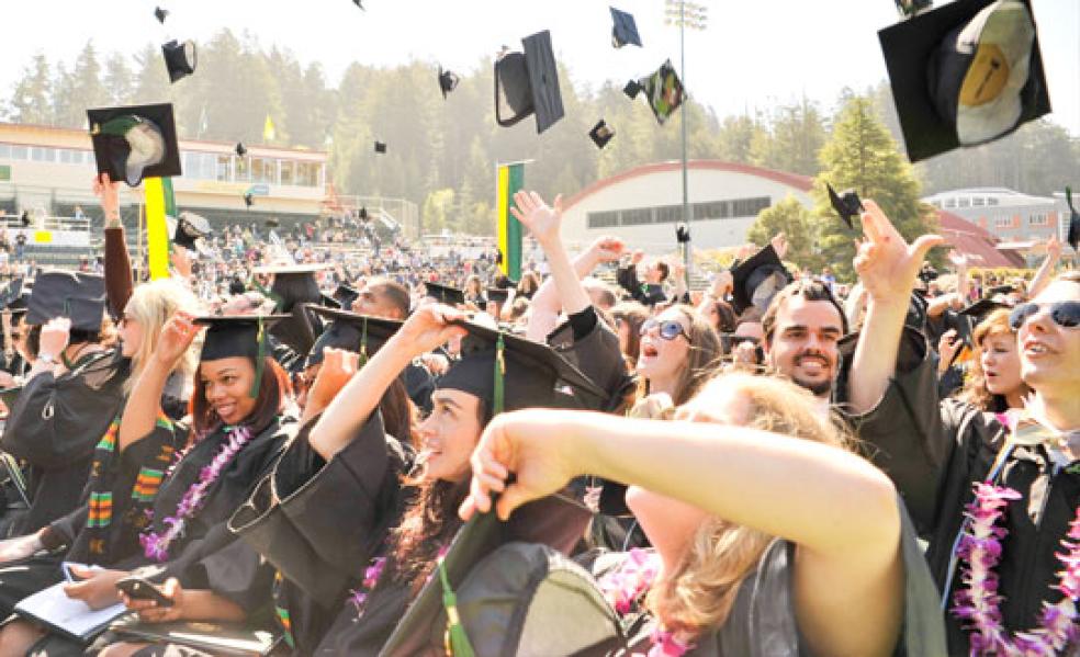 Way To Go, Grads! Thousands Celebrate Graduation at HSU | Humboldt NOW ...