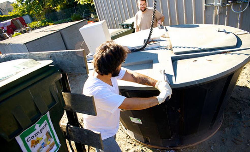 Campus Composting Ramps Up with Earth Tub | Humboldt NOW | Cal Poly ...